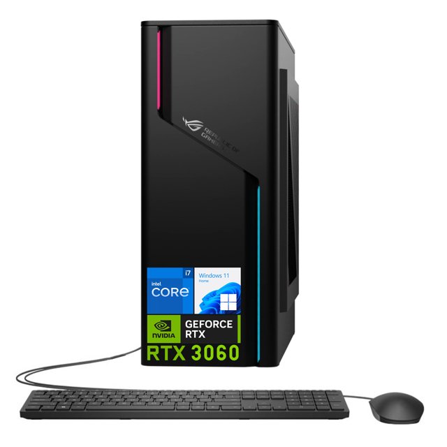 ASUS ROG G22CH Intel i7-13700F, NVIDIA GeForce RTX 3060 Windows 11 Gaming Tower, 16GB RAM, 1TB ...