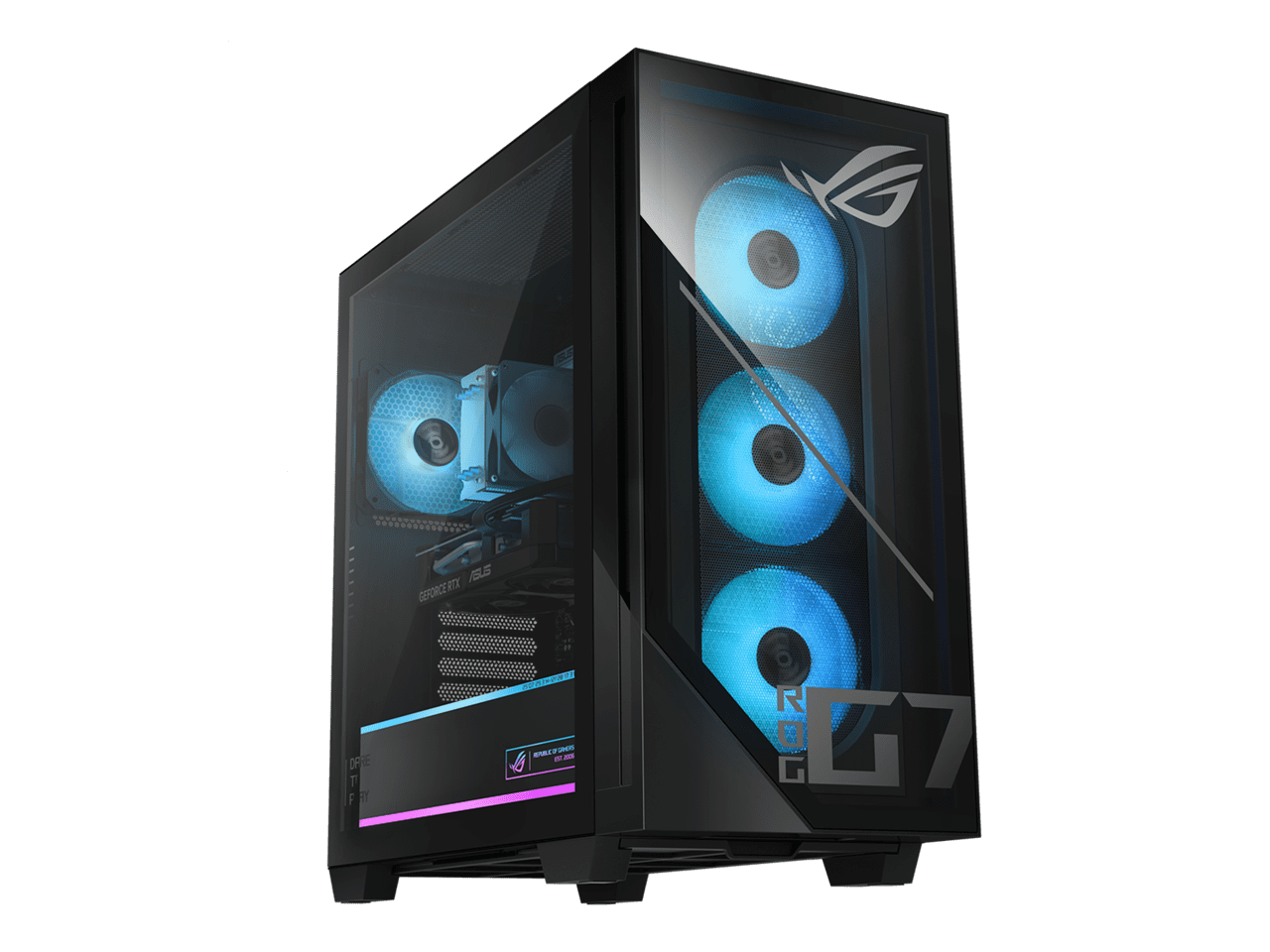 ASUS ROG G700 (2025) Gaming Desktop PC, Intel Core Ultra 7 265F ...