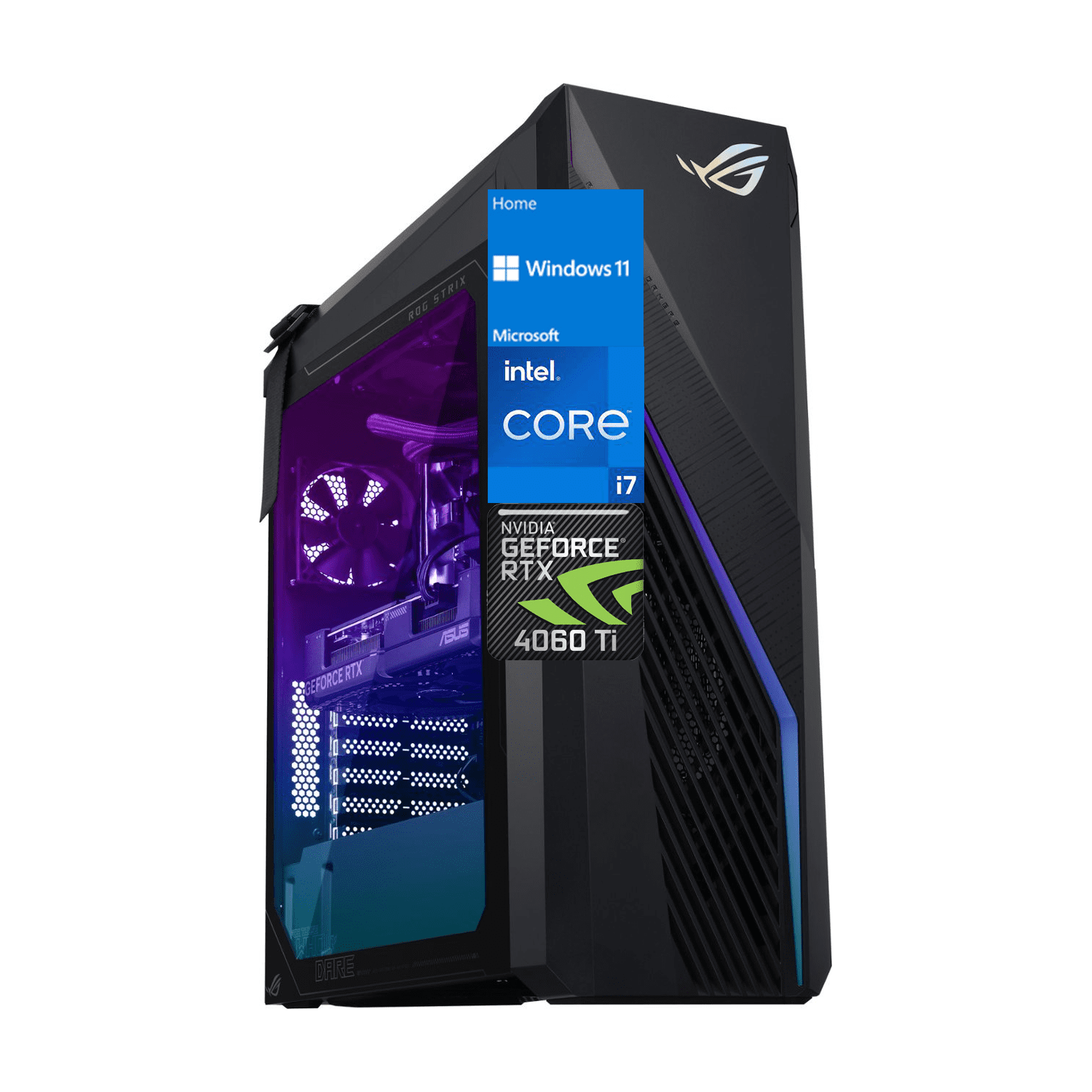 ASUS ROG Gaming Tower Desktop PC, Intel Core i7-14700F, NVIDIA GeForce ...