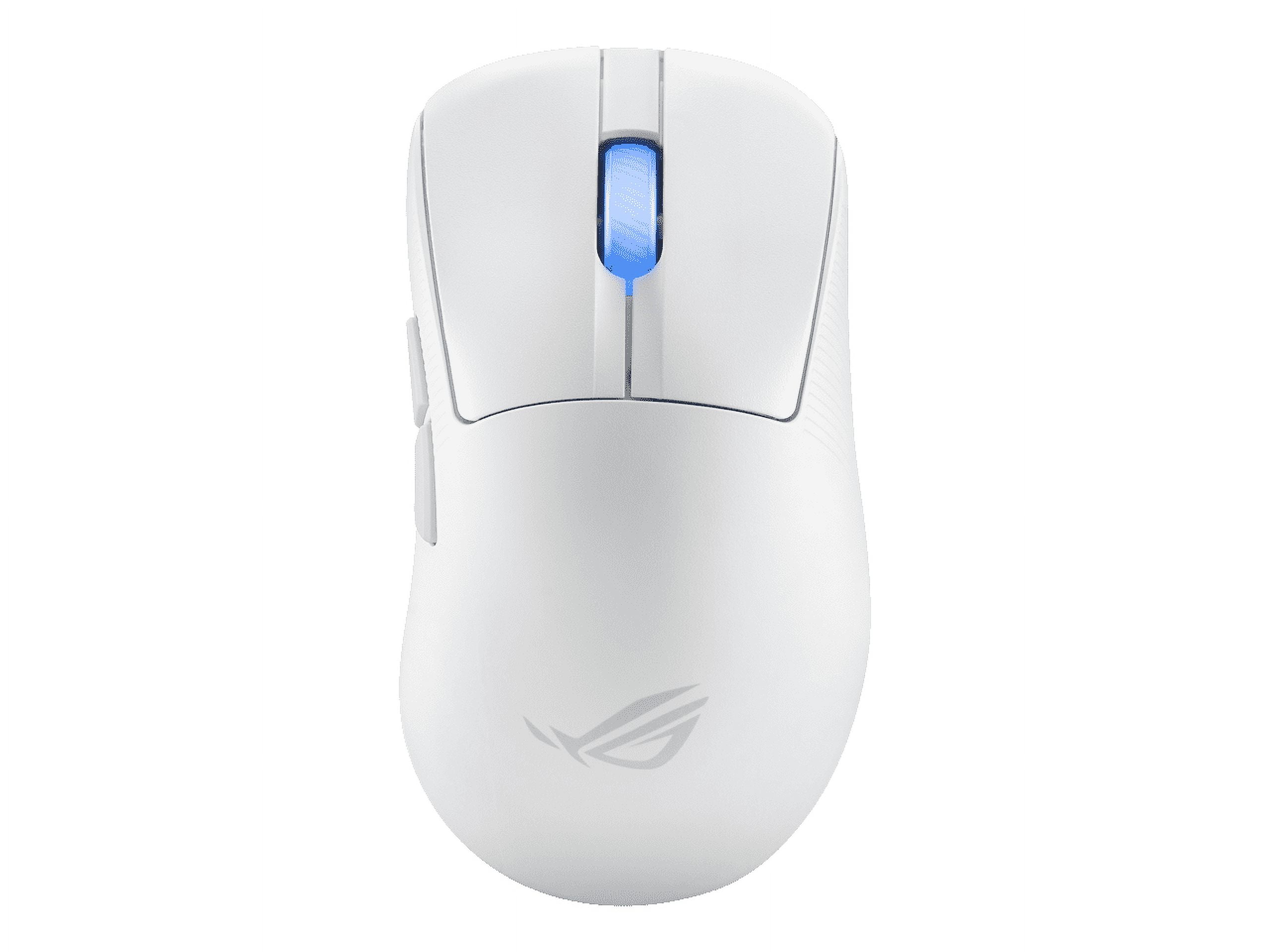 ASUS ROG Keris II WL Ace Optical USB Wireless Gaming Mouse, White ...