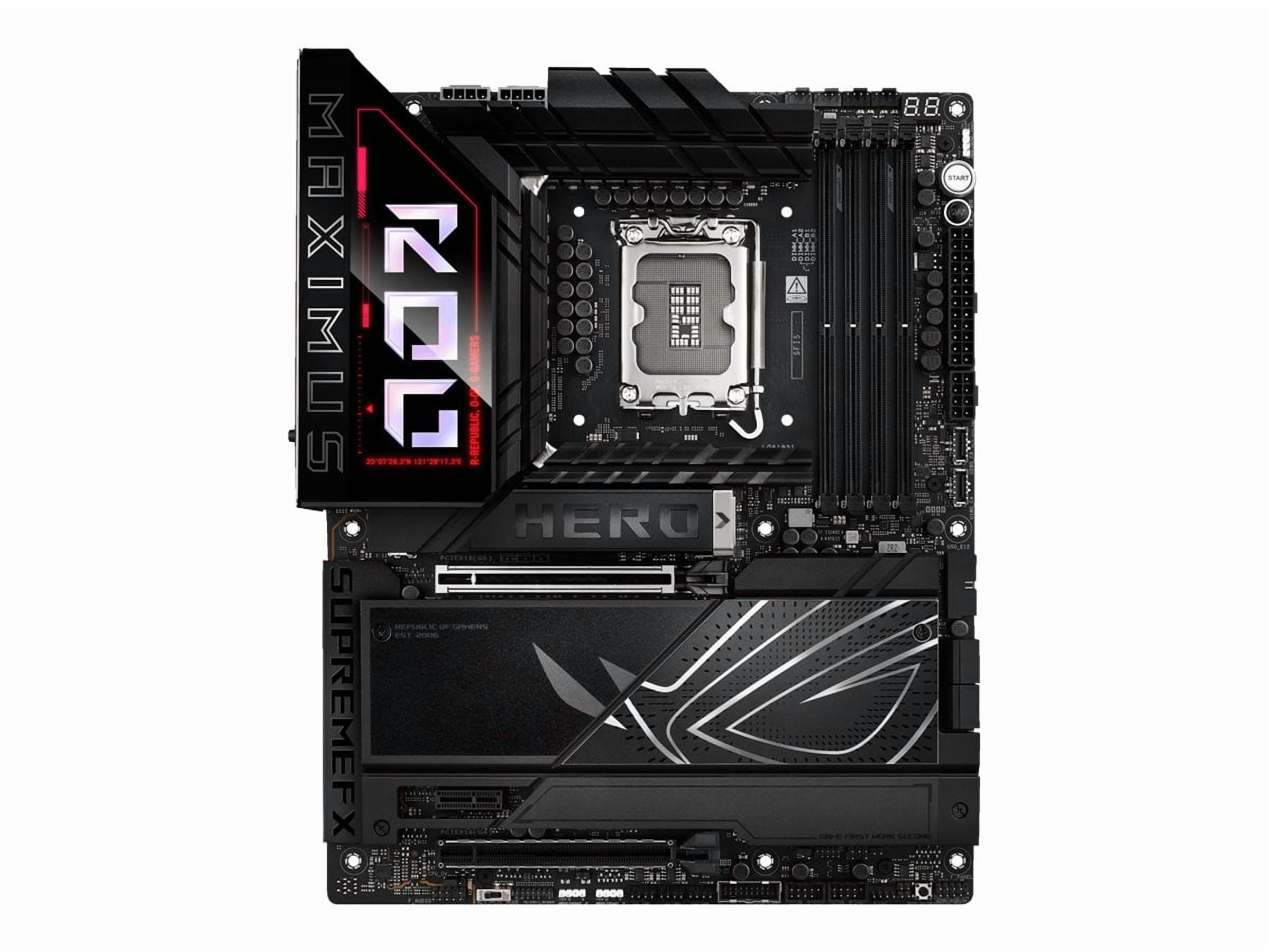 Asus ROG MAXIMUS Z890 HERO Gaming Desktop Motherboard - Intel Z890 ...