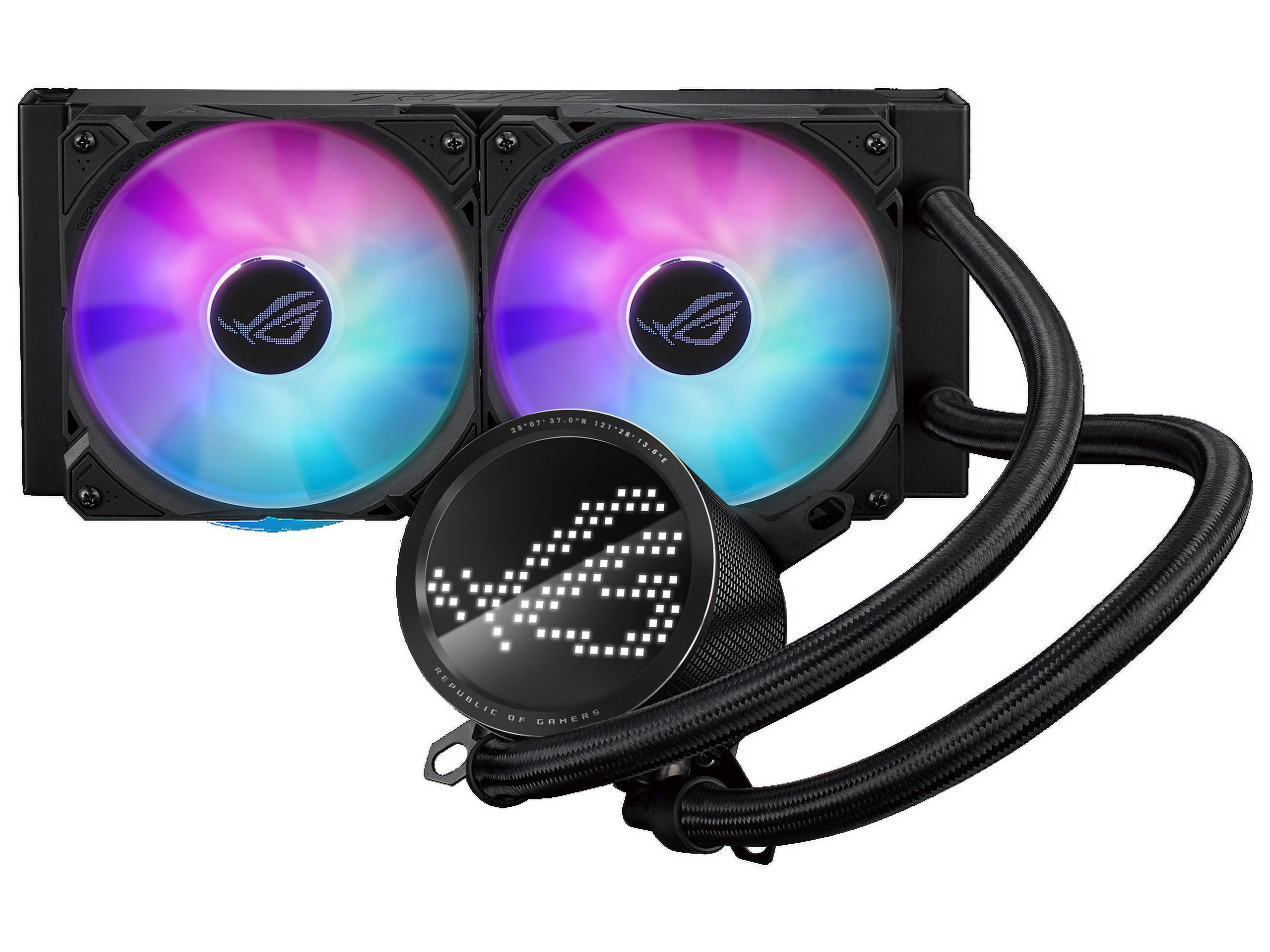 Free Shipping! Asus Ryuo III 240 ARGB Cooling Fan/Radiator/Water Block ...