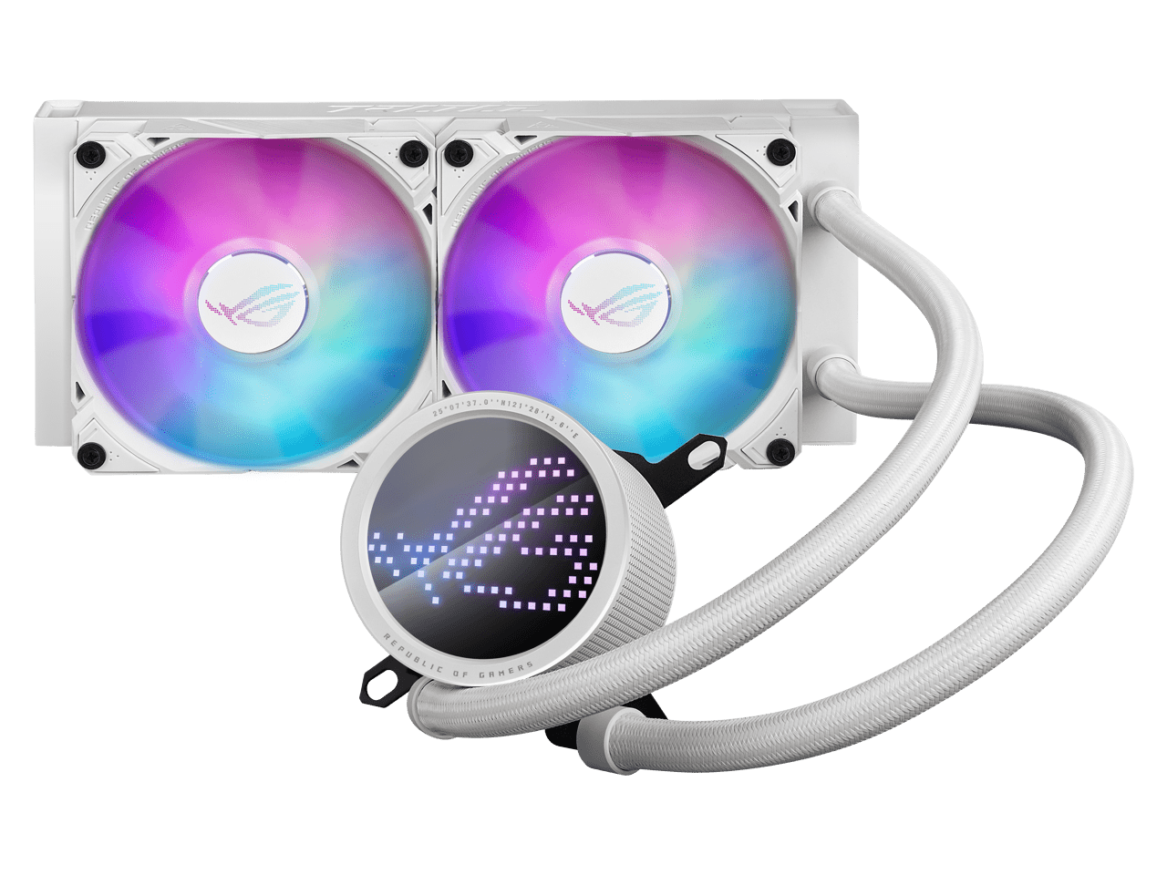 ASUS ROG RYUO III 240 ARGB AIO Liquid CPU Cooler, 240mm Radiator, 8th ...