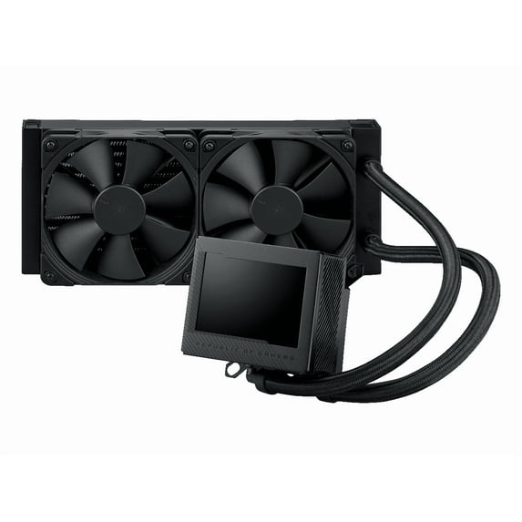 ASUS ROG Ryujin III 240 all-in-one liquid CPU cooler with 240mm radiator. Asetek 8th gen pump ...