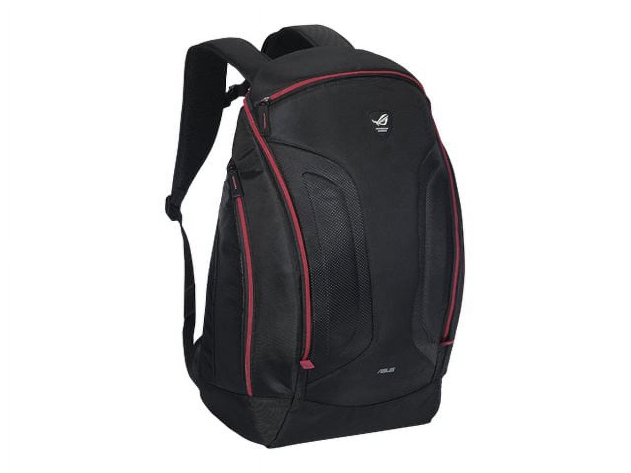 ASUS ROG SHUTTLE BACKPACK - Notebook carrying backpack - 17.3" - black ...