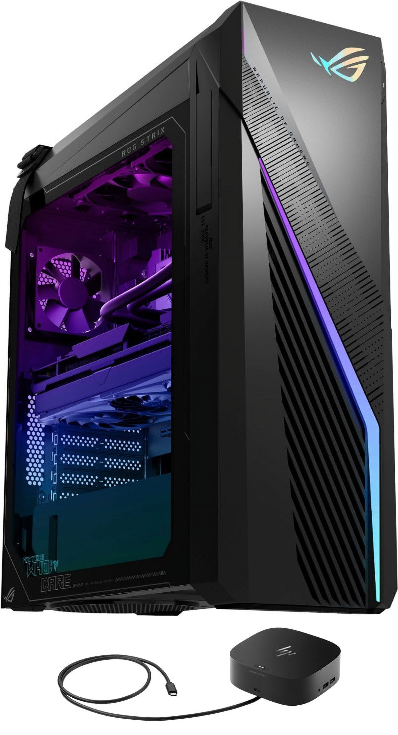 ASUS ROG STRIX G16CH Gaming/Entertainment Desktop PC (Intel i7-13700KF 16-Core, GeForce RTX 3070 ...