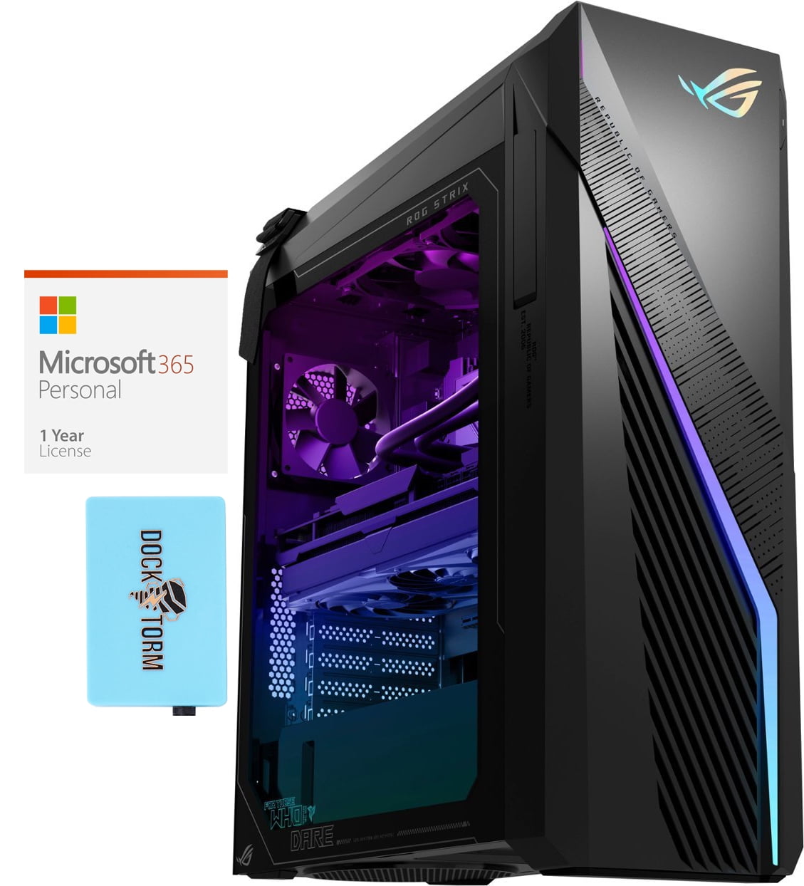 ASUS ROG STRIX G16CH Gaming/Entertainment Desktop PC (Intel i7-13700KF ...