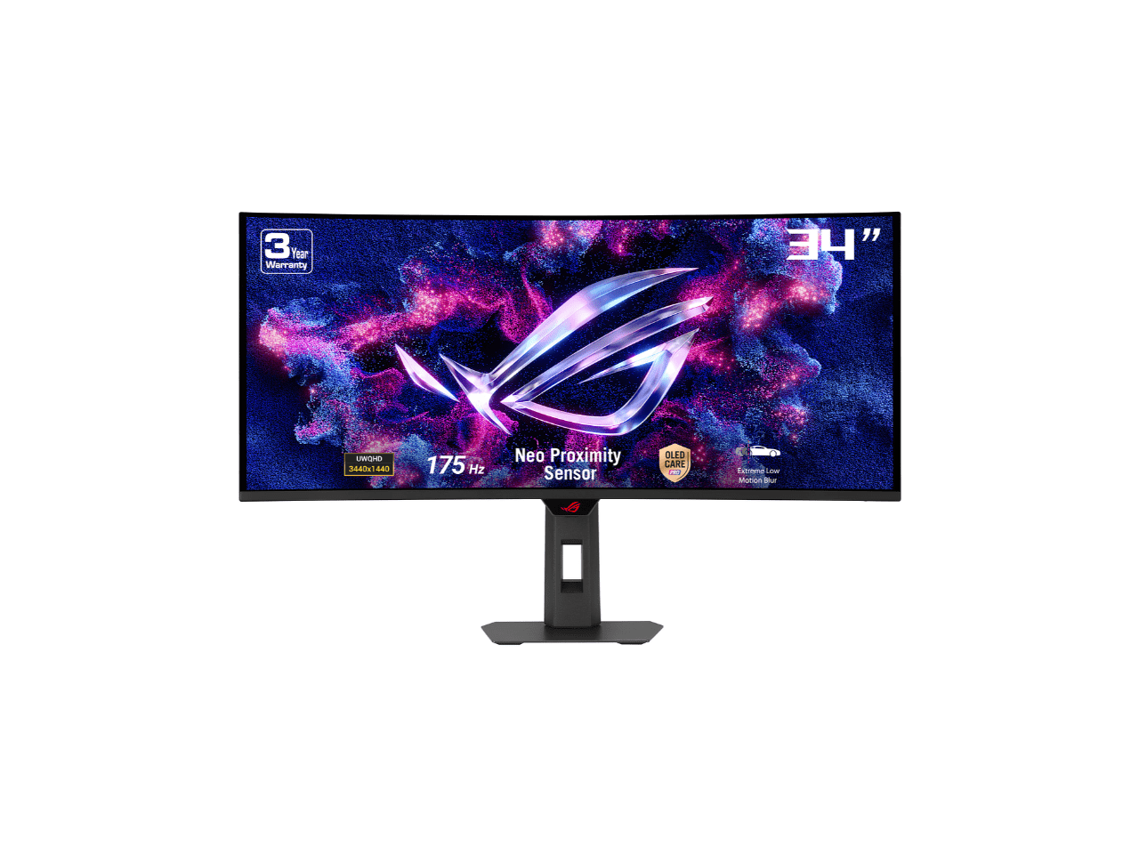 ASUS ROG Strix XG34WCDG 34" 21:9 UltraWide QHD 175Hz QD-OLED Curved ...