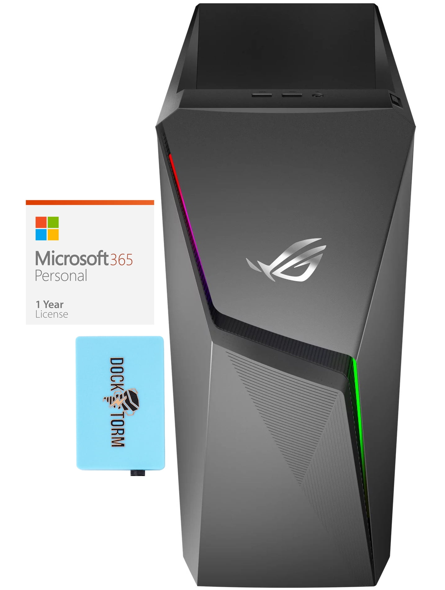 Restored ASUS ROG Strix G10DK Gaming/Entertainment Desktop PC (AMD ...