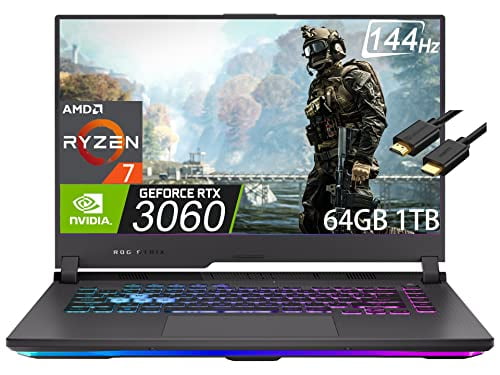 ASUS ROG Strix G15 15.6" FHD 144Hz (AMD 8-Core Ryzen 7 4800H (Beat i7 ...