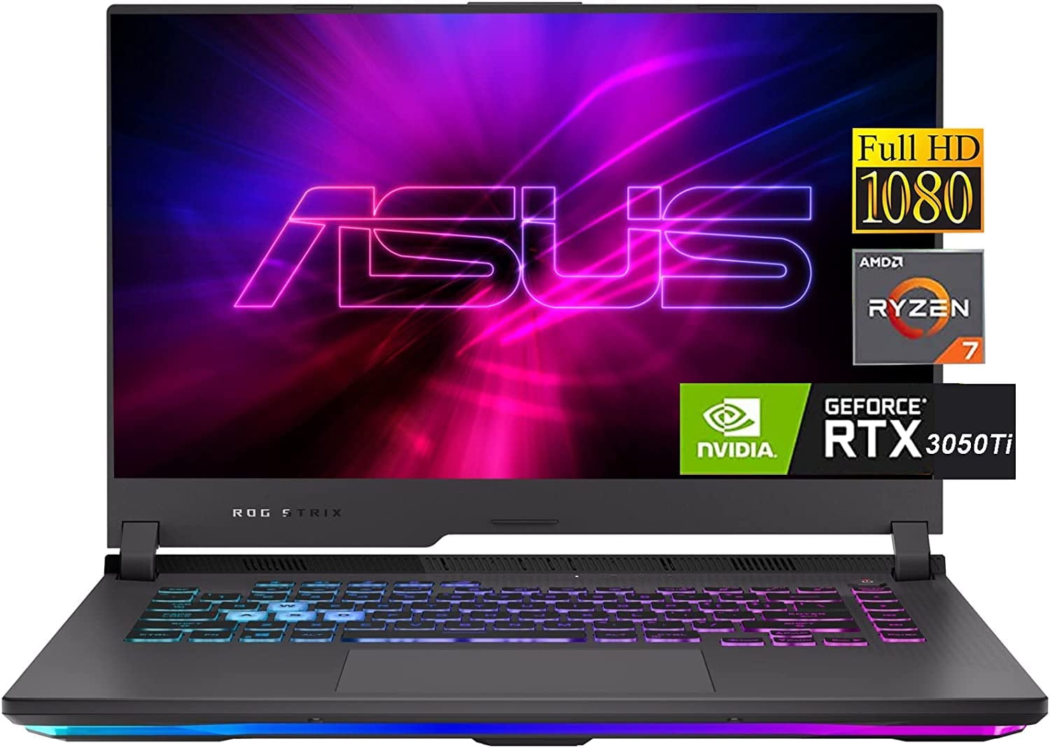 ASUS ROG Strix G15 Gaming Laptop, 15.6 inch FHD Display, NVIDIA GeForce ...