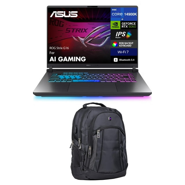 ASUS ROG Strix G16 AI Gaming Laptop 16.0in WUXGA (Intel i9-14900HX ...