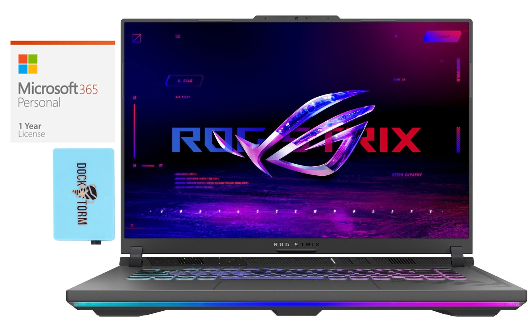 ASUS ROG Strix G16 G614 Gaming/Entertainment Laptop (Intel i9-14900HX ...