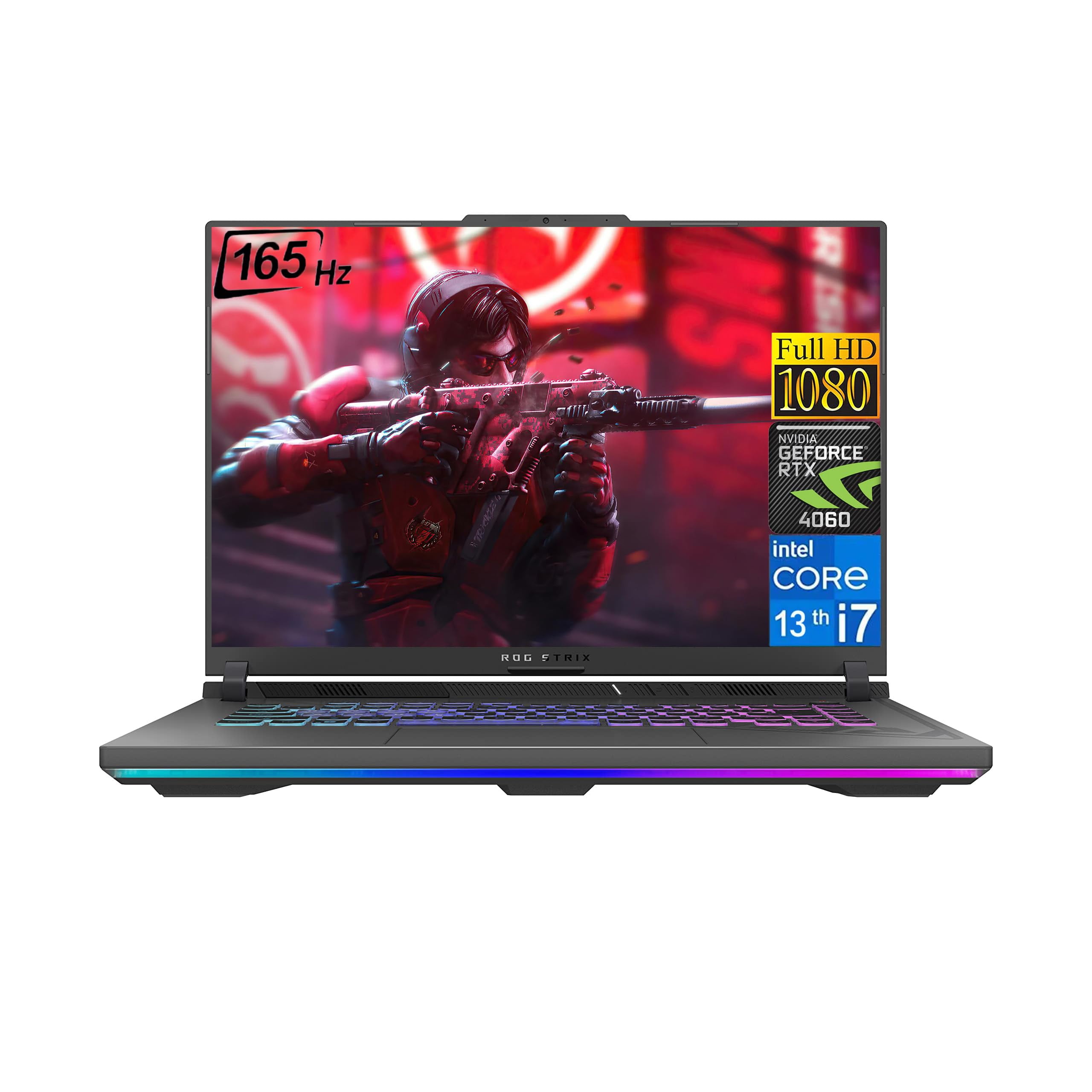 ASUS ROG Strix G16 Gaming Laptop 2023 Newest, 16" FHD 165Hz Display ...