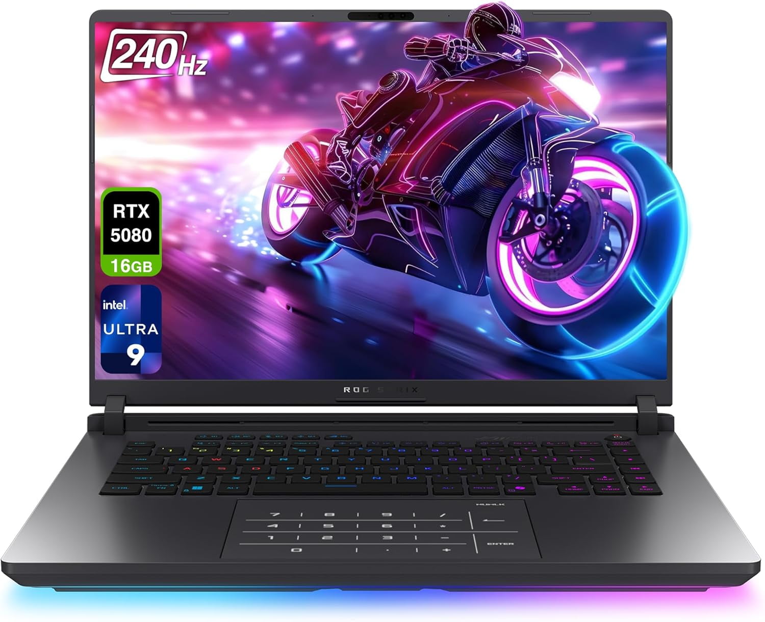 ASUS ROG Strix G16 Gaming Laptop, Intel Ultra 9-275HX, 64 GB DDR5 RAM ...