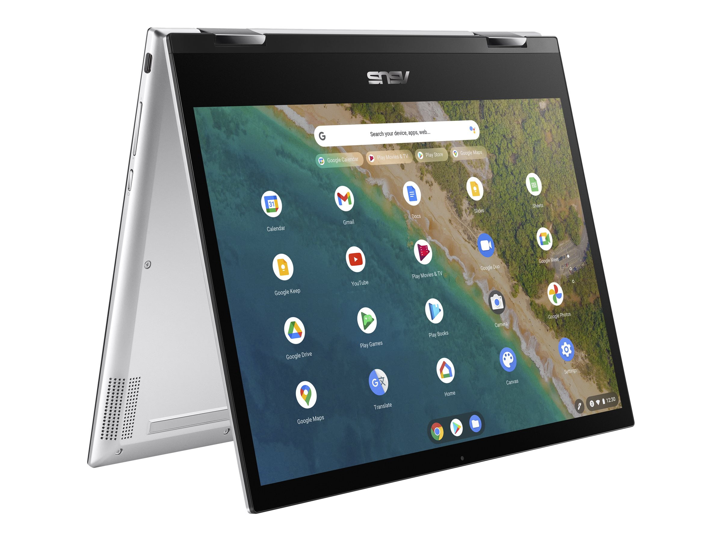 Asus Chromebook Flip 12" Touchscreen, ARM Cortex A76, 64GB SSD ...