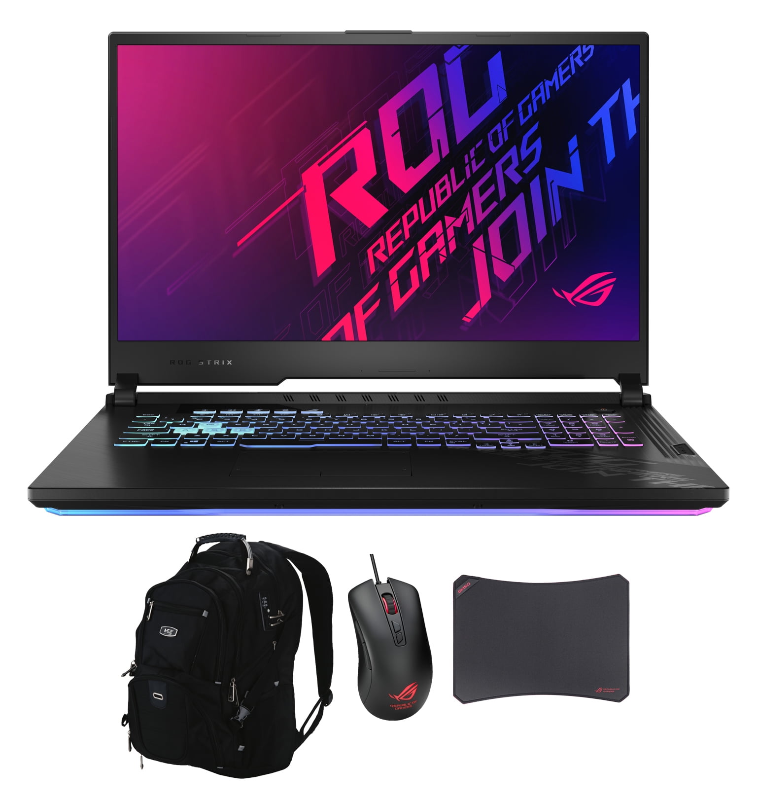 ASUS ROG Strix G17 G712LU Gaming and Entertainment Laptop (Intel i7-10750H 6-Core, 16GB RAM ...