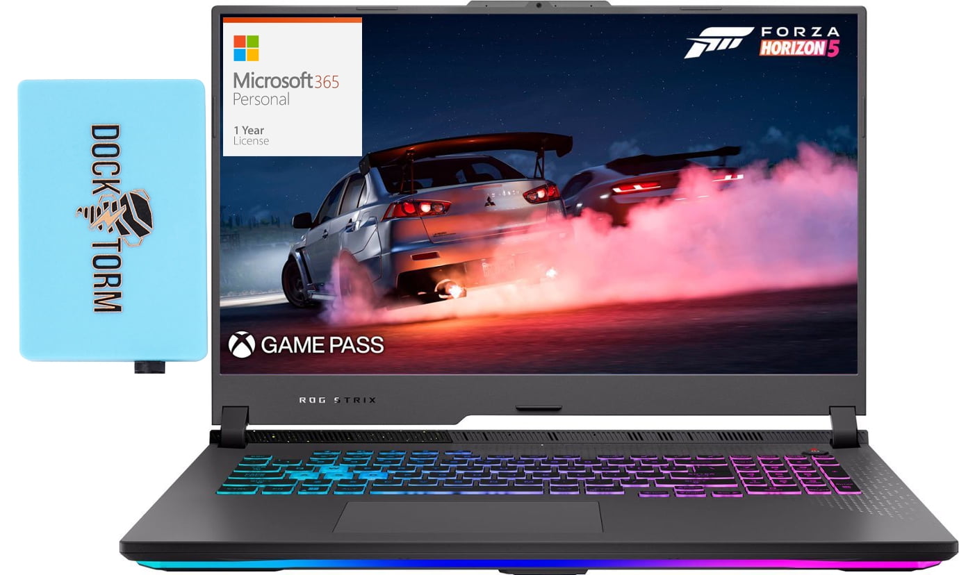 ASUS ROG Strix G17 Gaming/Entertainment Laptop (AMD Ryzen 9 7845HX 12 ...