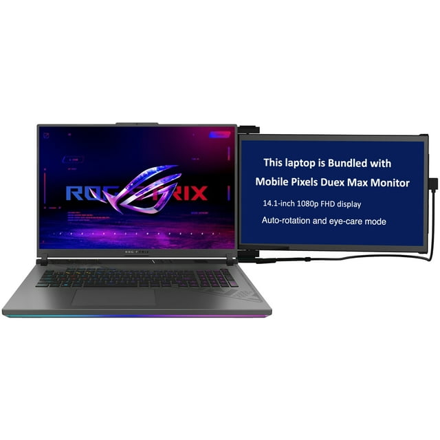 ASUS ROG Strix G18 Gaming/Entertainment Laptop (Intel i9-14900HX 24-Core, 18in 240 Hz Wide QXGA ...