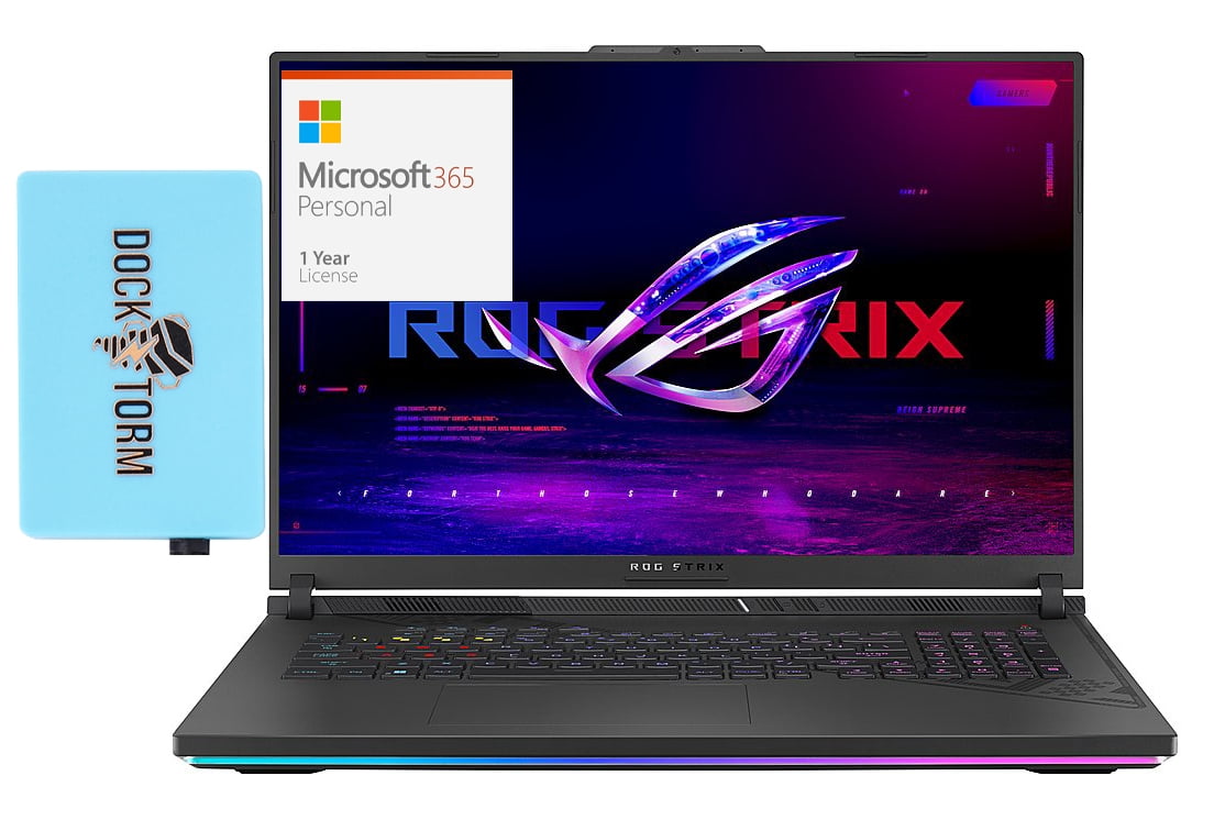 ASUS ROG Strix G18 Gaming Laptop (Intel i9-13980HX 24-Core, 18in 240 Hz ...