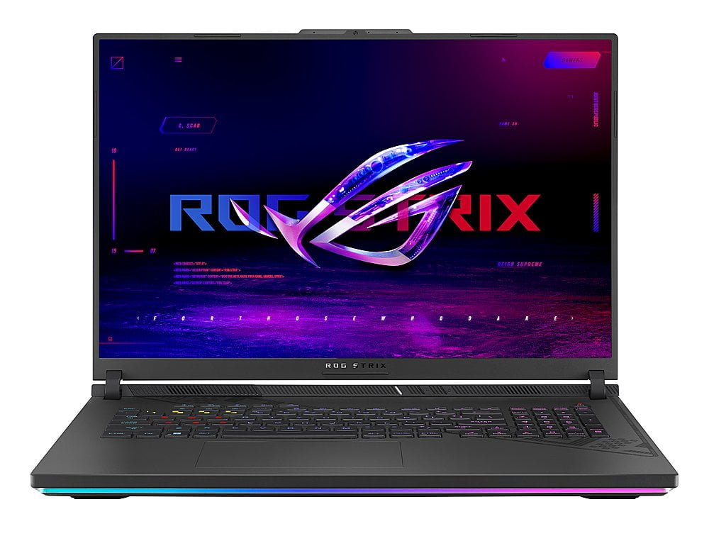 ASUS ROG Strix G18 Gaming Laptop (Intel i9-13980HX 24-Core, 32GB DDR5 ...