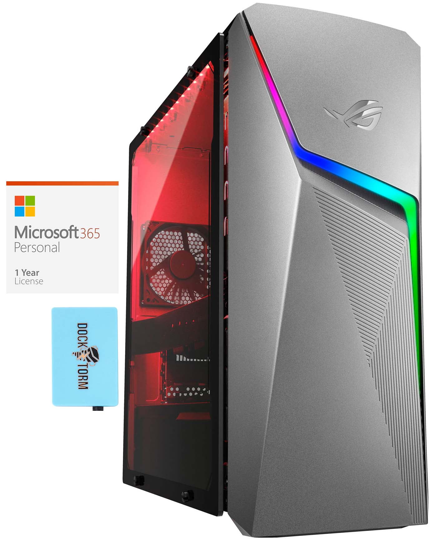 ASUS ROG Strix GL10 Gaming & Entertainment Desktop PC (AMD Ryzen 7 ...