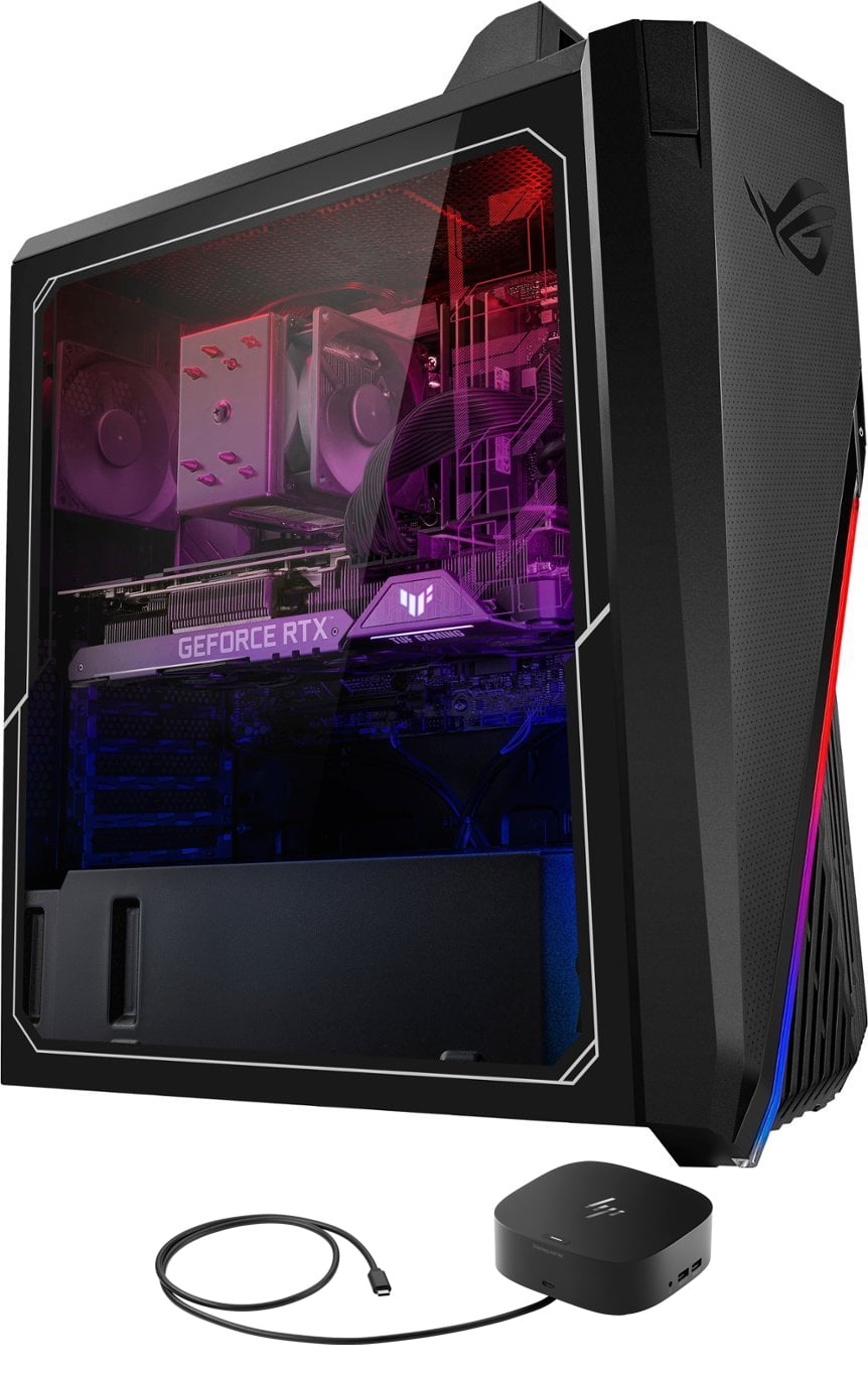 ASUS ROG Strix GT15 G15 Gaming/Entertainment Desktop PC (Intel i7-12700KF 12-Core, GeForce RTX ...