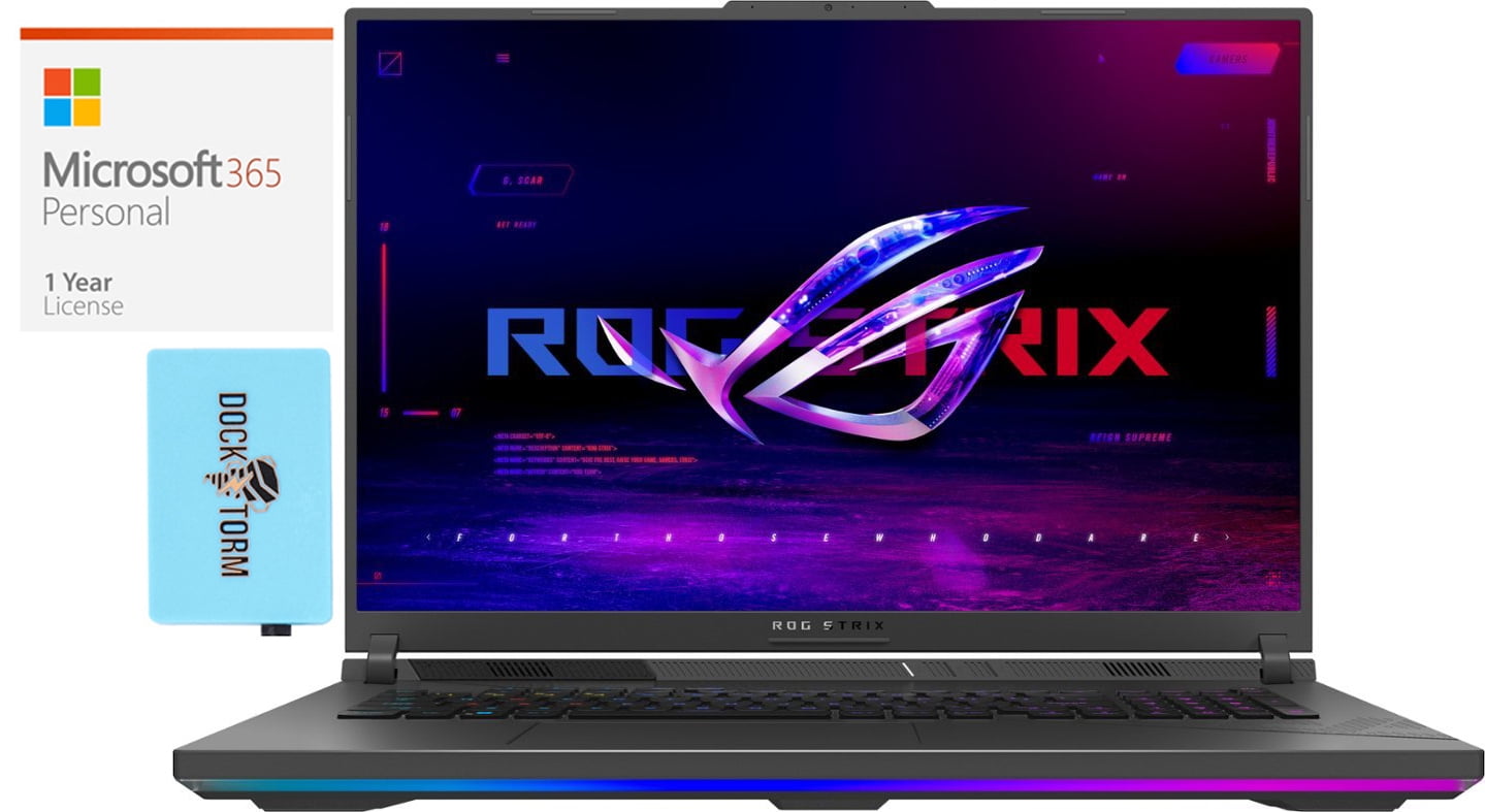ASUS ROG Strix Gaming/Entertainment Laptop (Intel i9-14900HX 24-Core ...