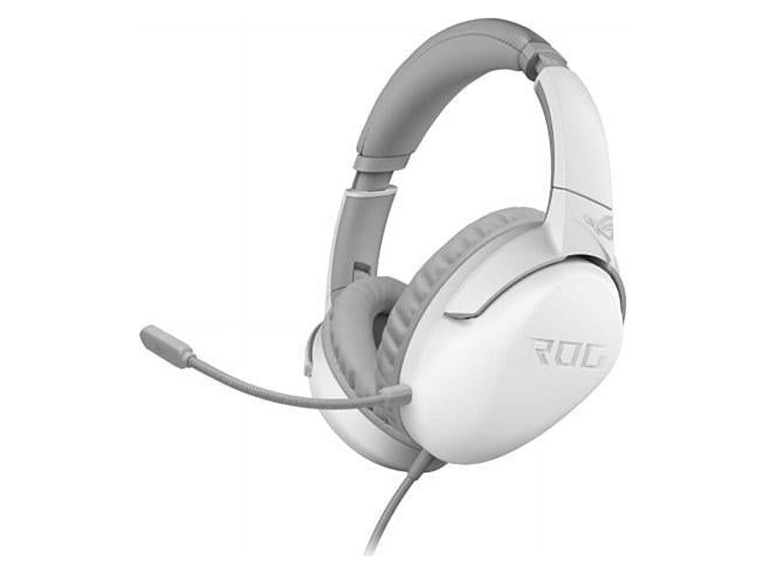 ASUS ROG Strix Go Core Moonlight White Gaming Headset (Hi-Res Audio, 3 ...