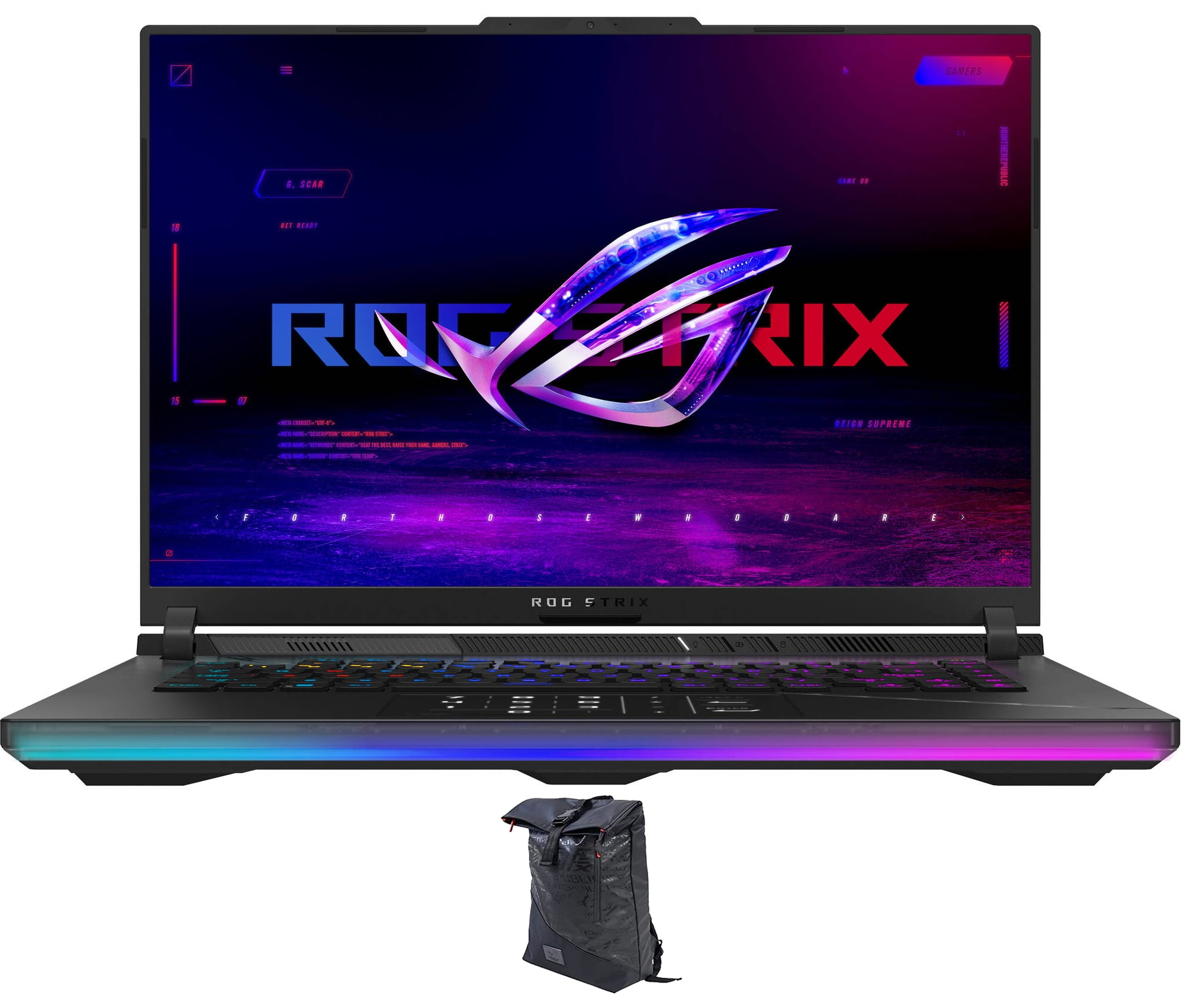 ASUS ROG Strix SCAR 16 G634 Gaming/Entertainment Laptop (Intel i9 ...