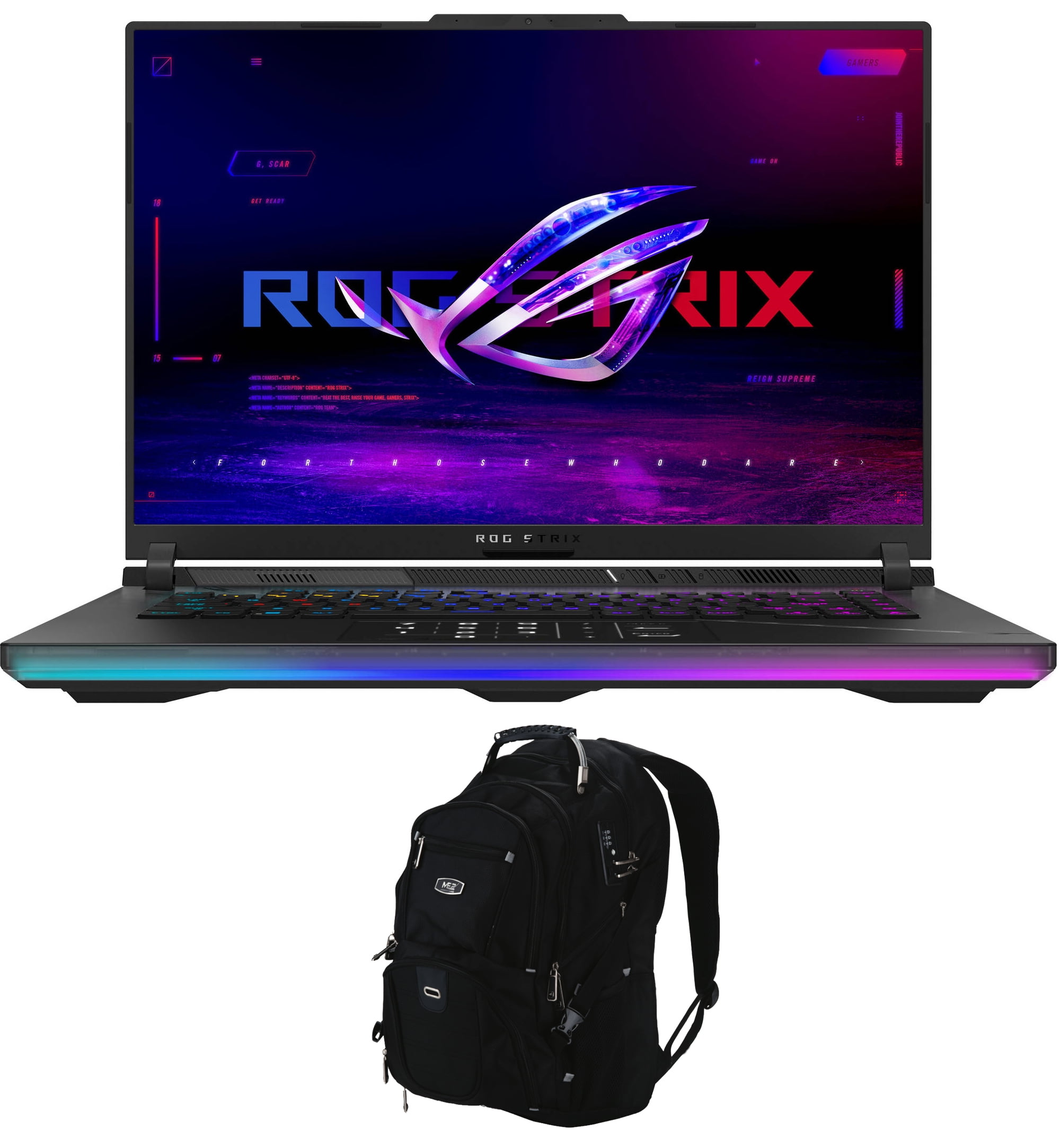 ASUS ROG Strix SCAR 16 G634 Gaming/Entertainment Laptop (Intel i9 ...