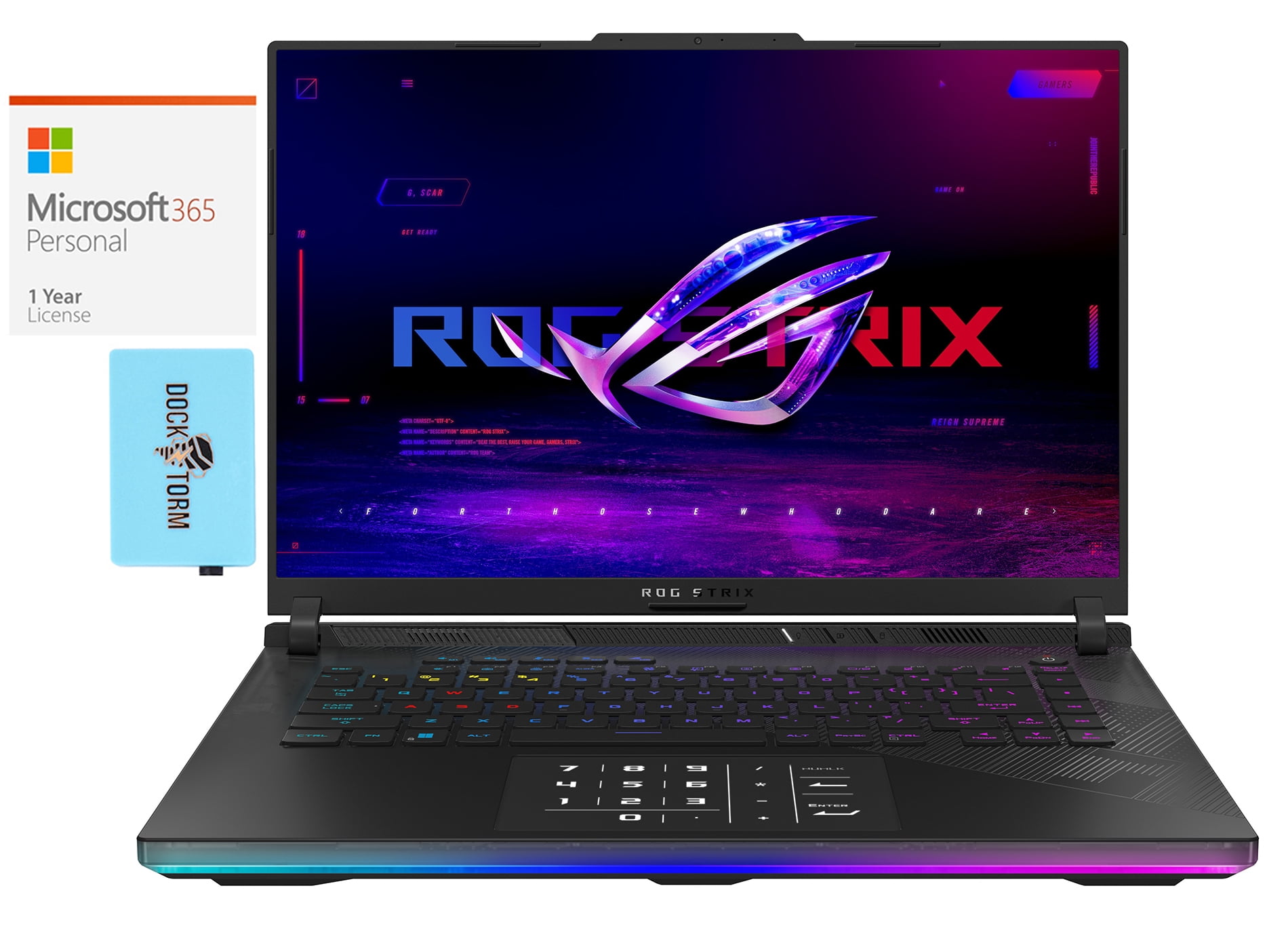 ASUS ROG Strix SCAR 16 Gaming Laptop (Intel i9-14900HX 24-Core, 16.0in ...