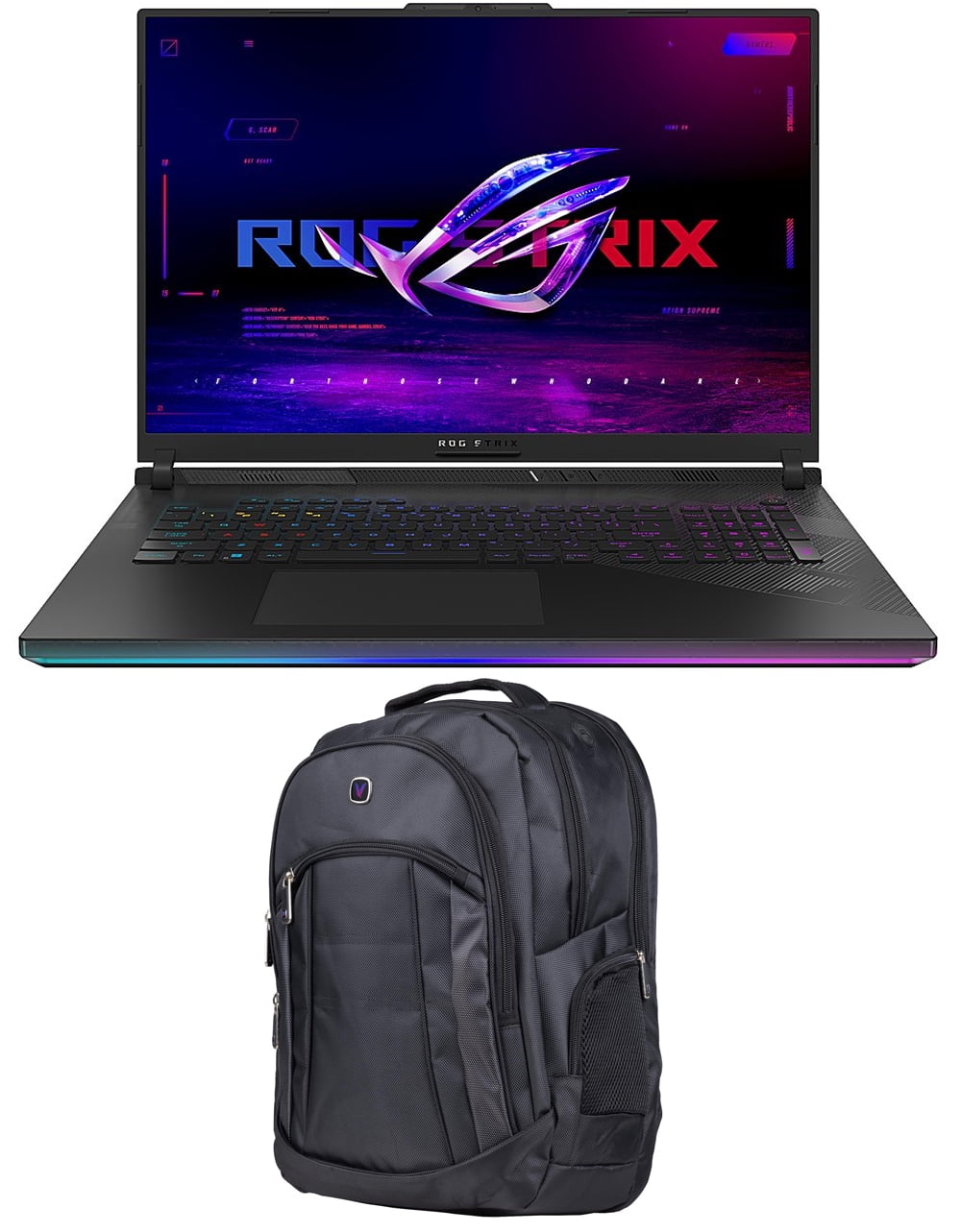 ASUS ROG Strix SCAR 18 Gaming Laptop (Intel i9-14900HX 24-Core, 18in ...