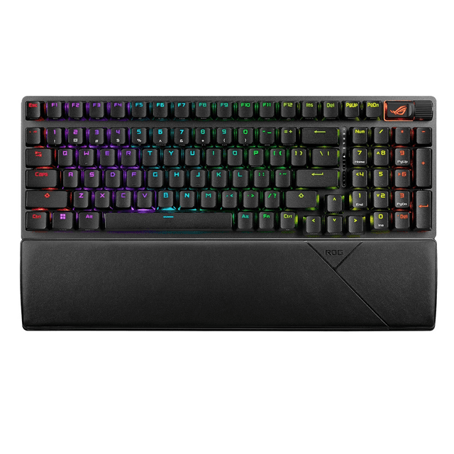 ASUS ROG Strix Scope II 96% Compact Wireless RGB Gaming Keyboard with ...