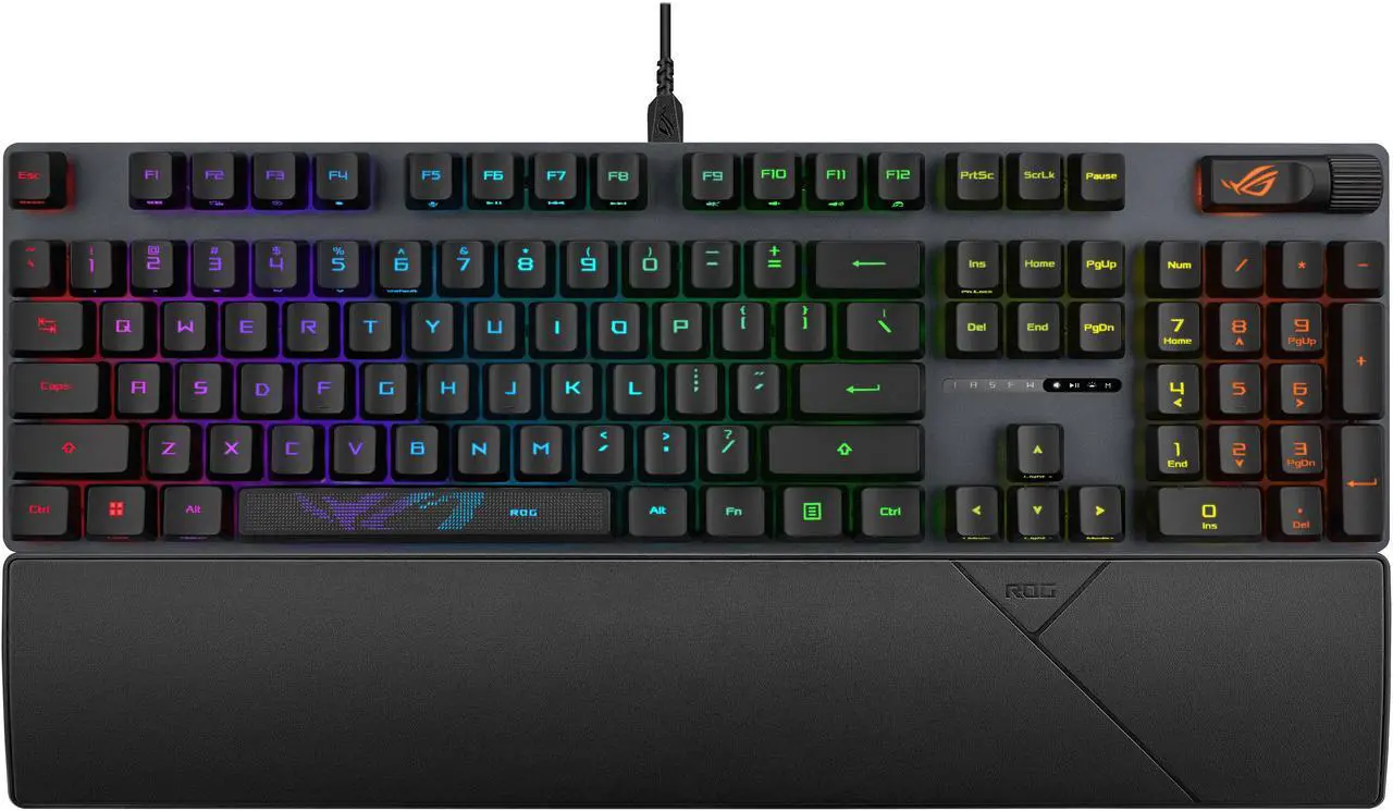 ASUS ROG Strix Scope II RX Gaming Keyboard - IP57-rated, Dampening Foam ...