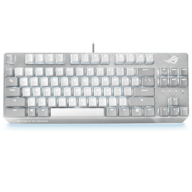 ASUS ROG Strix Scope NX - Keyboard - 80% - compact TKL - backlit - USB ...