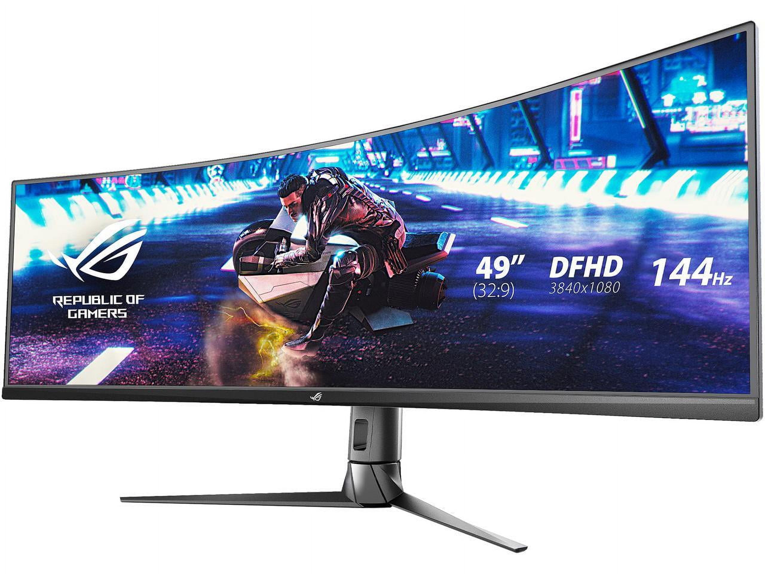 ASUS ROG Strix XG49VQ 49" Super Ultra-Wide HDR Curved Gaming Monitor ...