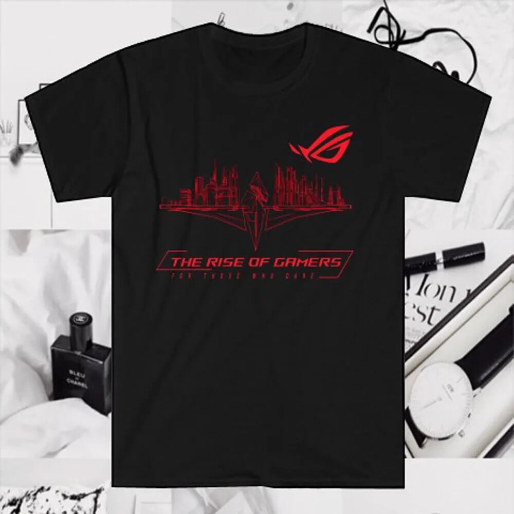 ASUS ROG The Rise of Gamers Men's Black T-Shirt Size S to 5XL - Walmart.com