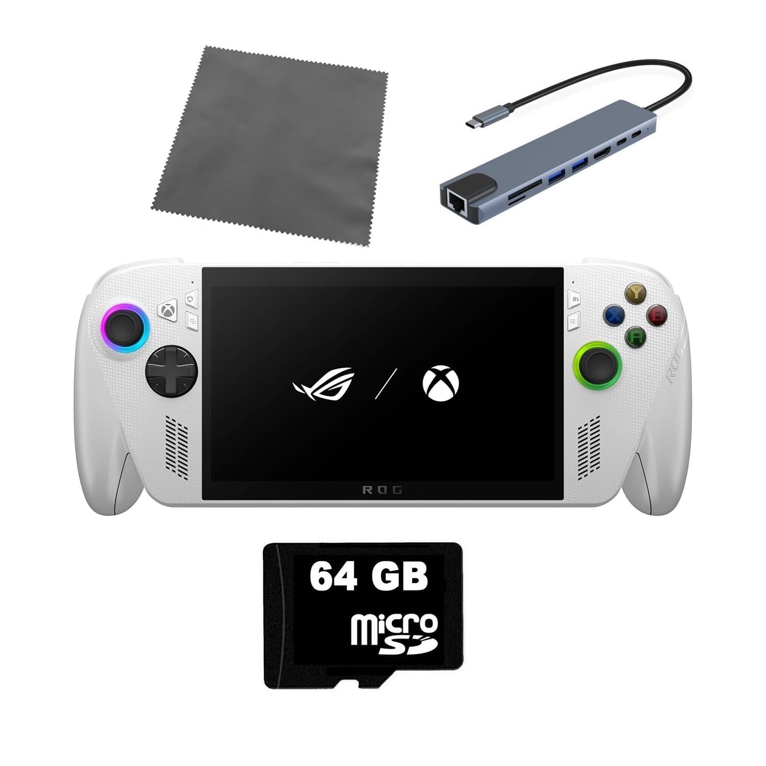 ASUS ROG XBOX Ally 2TB SSD AMD Ryzen Z2 A CPU Handheld Gaming Console 7 ...