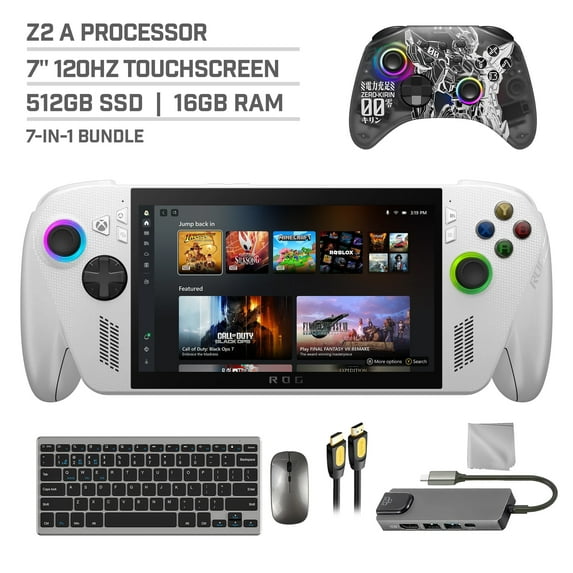 ASUS ROG Xbox Ally 512GB AMD Ryzen Z2 A CPU Gaming Handheld 7-inch ...