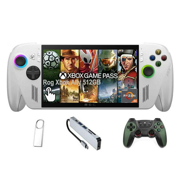 ASUS ROG Xbox Ally 7" FHD Gaming Handheld Console, 120Hz IPS LED Touch ...