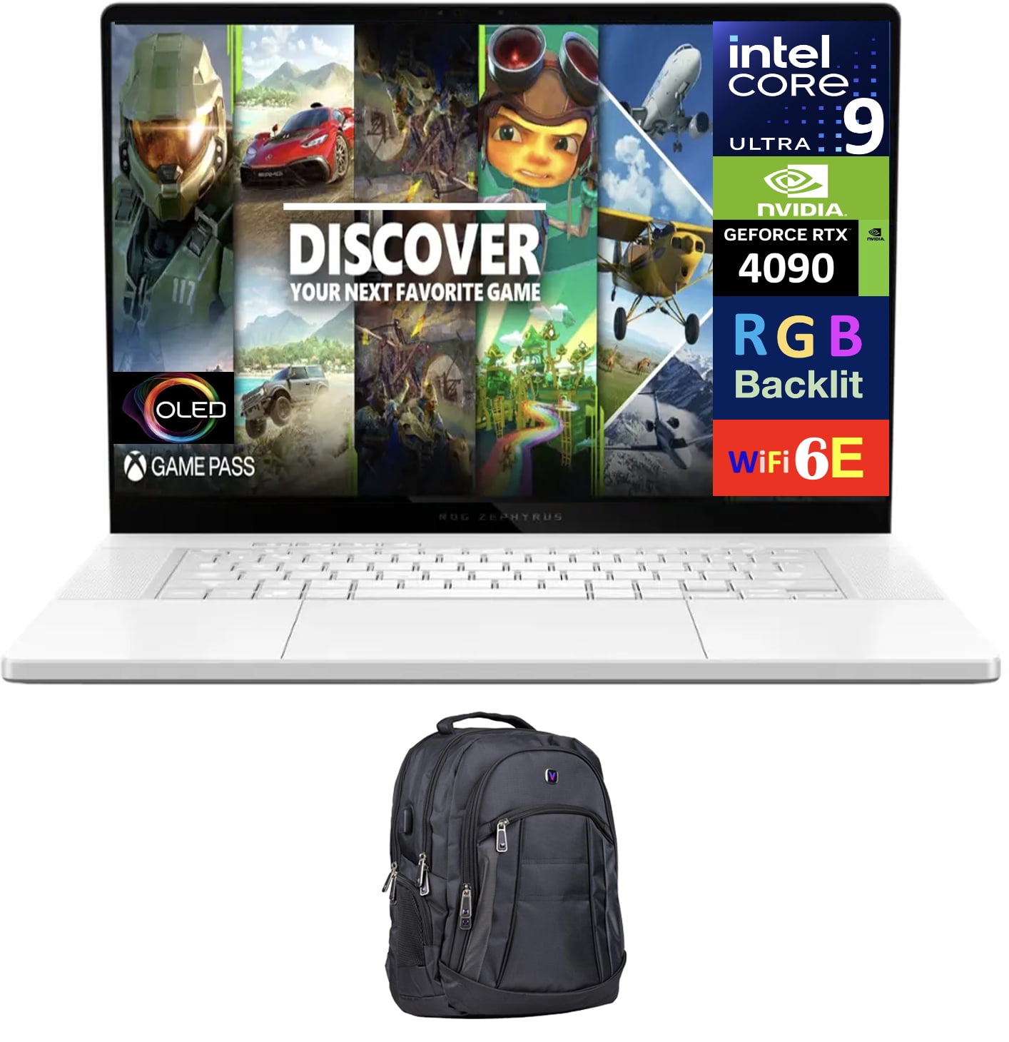 ASUS ROG Zephyrus G16 AI Gaming Laptop 16.0in 240Hz OLED WQXGA Display ...