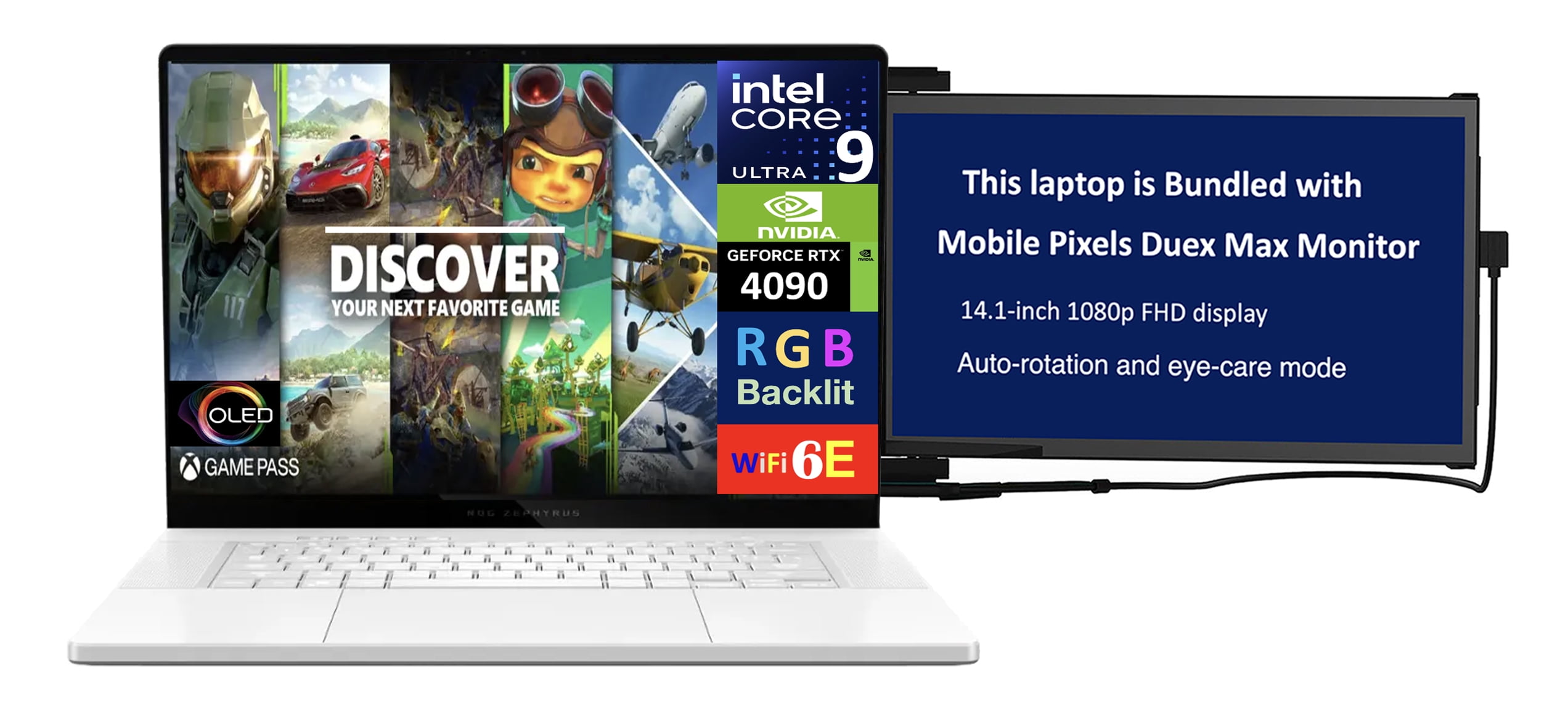 ASUS ROG Zephyrus G16 AI Gaming Laptop 16.0in 240Hz OLED WQXGA Display ...