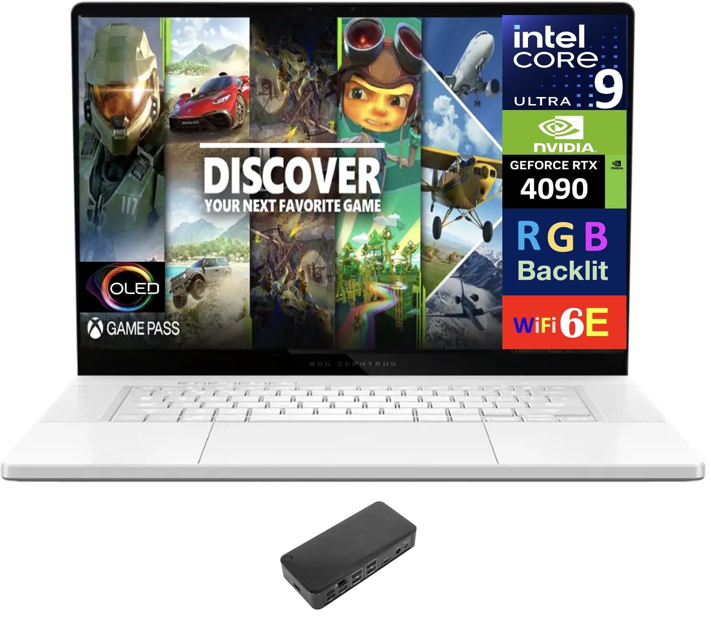 ASUS ROG Zephyrus G16 AI Gaming Laptop 16.0in 240Hz OLED WQXGA Display ...