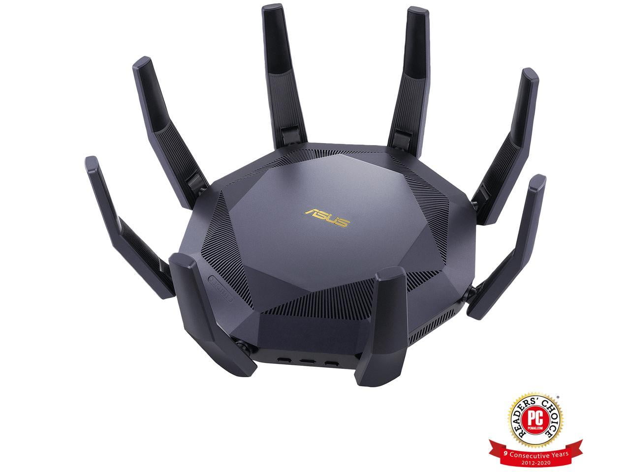 ASUS RT-AX89X AX6000 Dual Band WiFi 6 Router, 802.11ax 12 streams ...