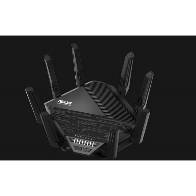 ASUS RT-BE96U BE19000 802.11BE Tri-Band Performance WiFi 7 Extendable ...