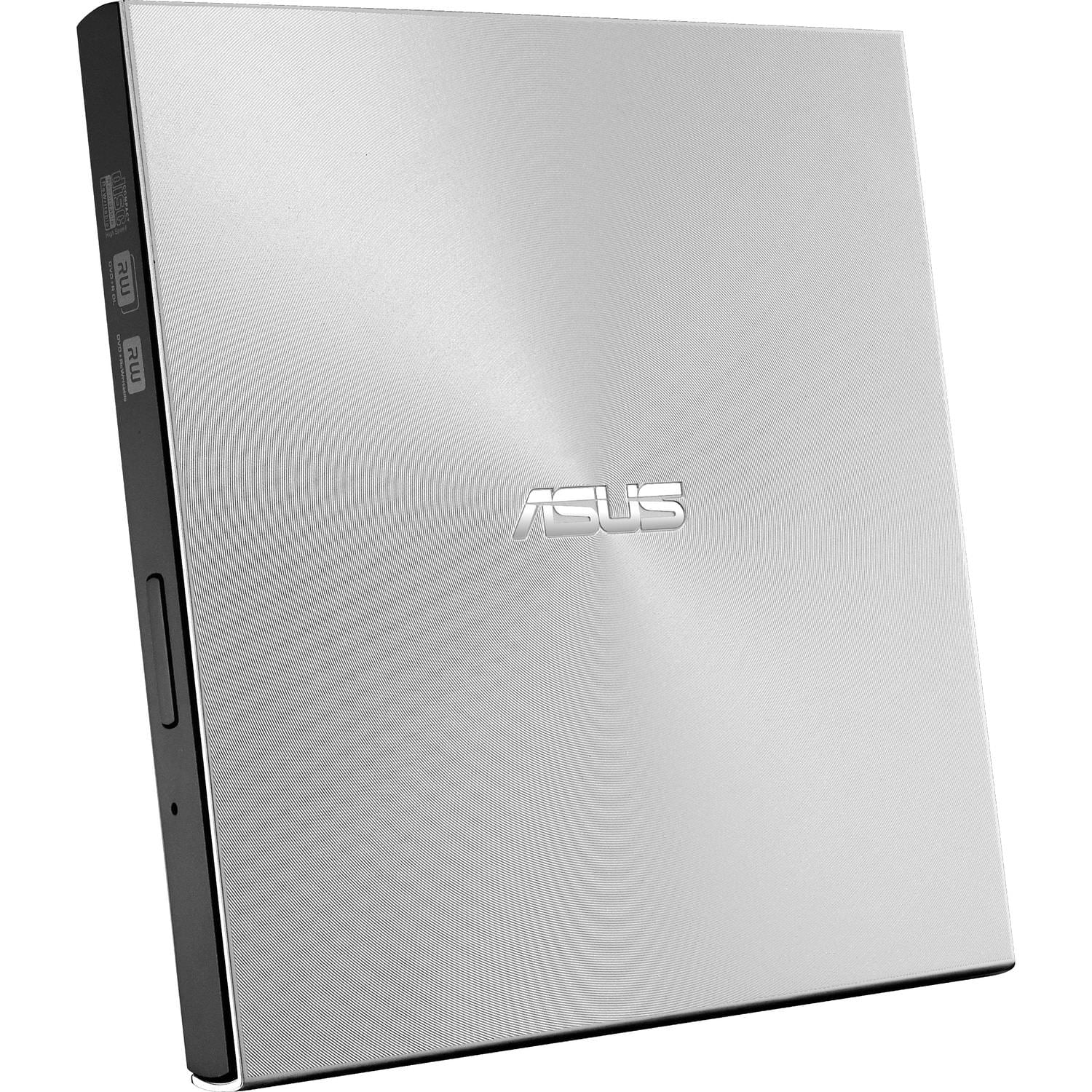 ASUS SDRW-08U9M-U/SIL ZenDrive Slim External DVD Burner Optical Disc 8x ...
