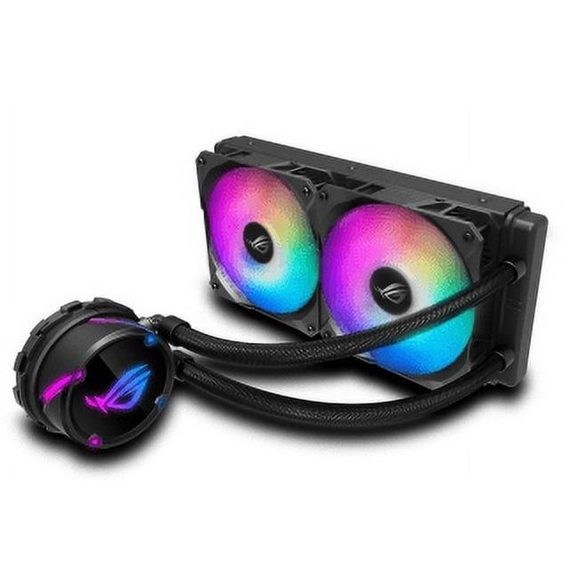 ASUS STRIXLCII240ARG ROG Strix LC 240 RGB AIO Liquid CPU Cooler ...
