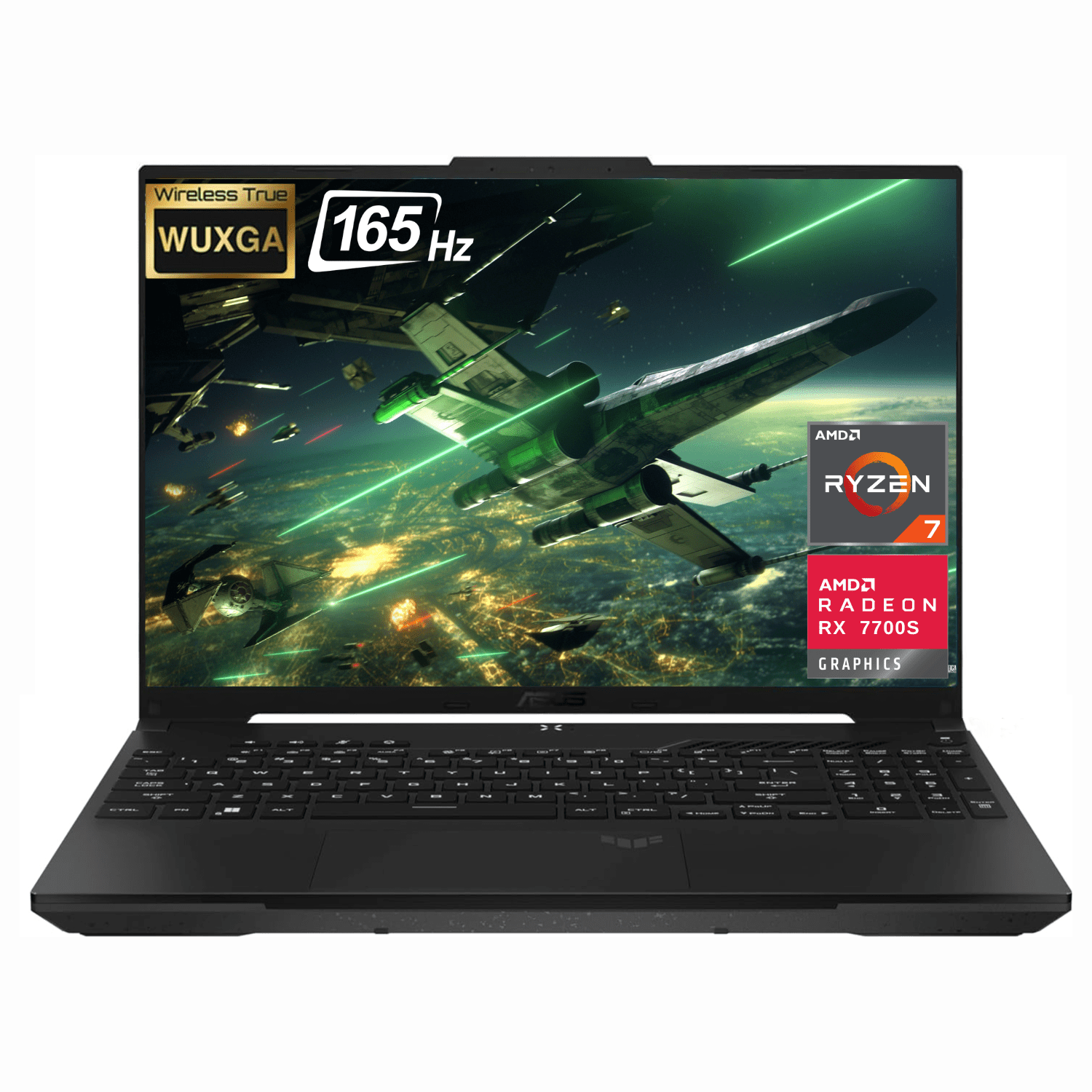 ASUS TUF 2024 Ultimate Gaming Laptop, 16" FHD+ 165Hz, AMD Ryzen 7 ...