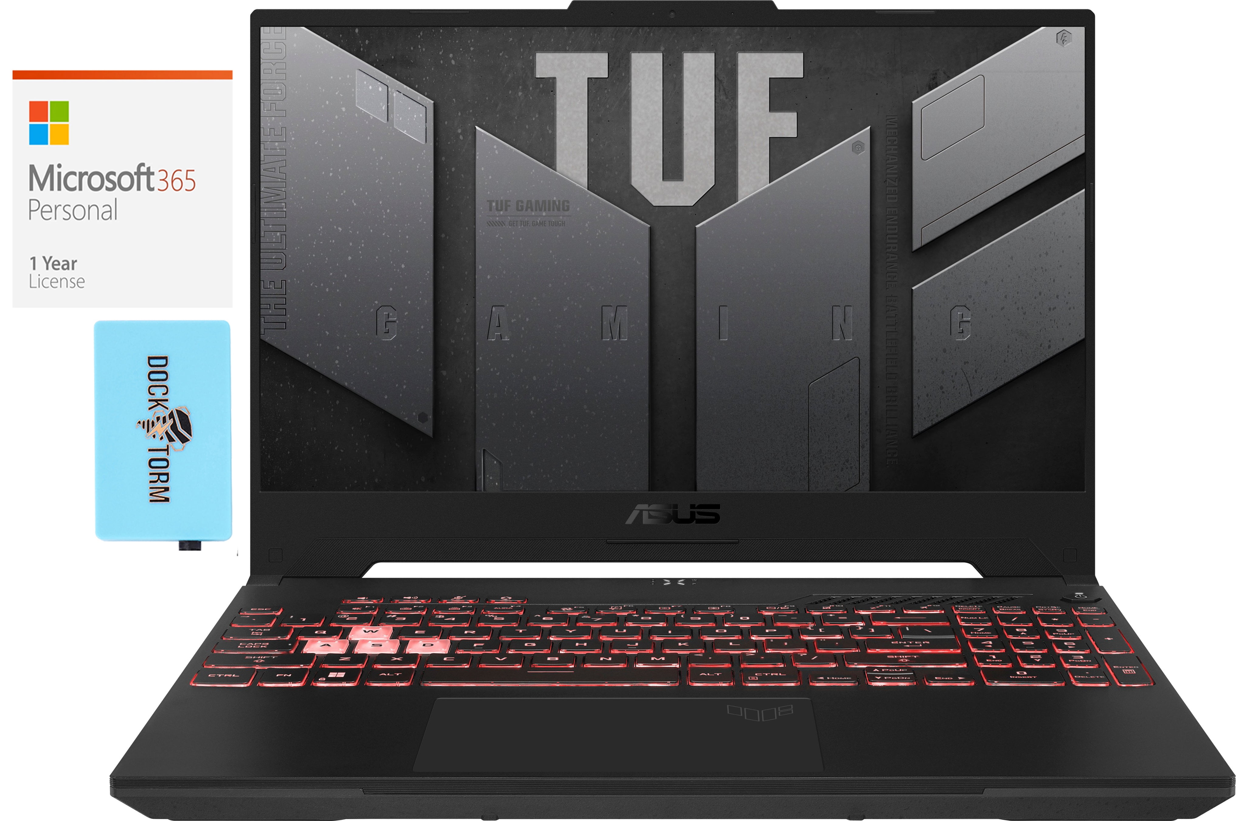 ASUS TUF A15 Gaming/Entertainment Laptop (AMD Ryzen 7 6800H 8-Core, 15 ...